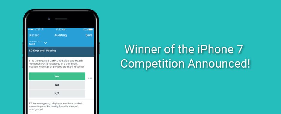 Winner Of The iPhone 7 Competition Announced! | The Loop by Safetyculture